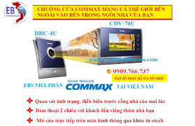 BỘ MÀN HÌNH CHUÔNG CỬA COMMAX CDV-70U